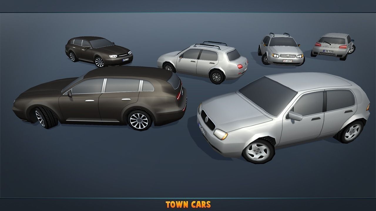 3D model Complete Vehicle Pack V1 VR / AR / low-poly | CGTrader