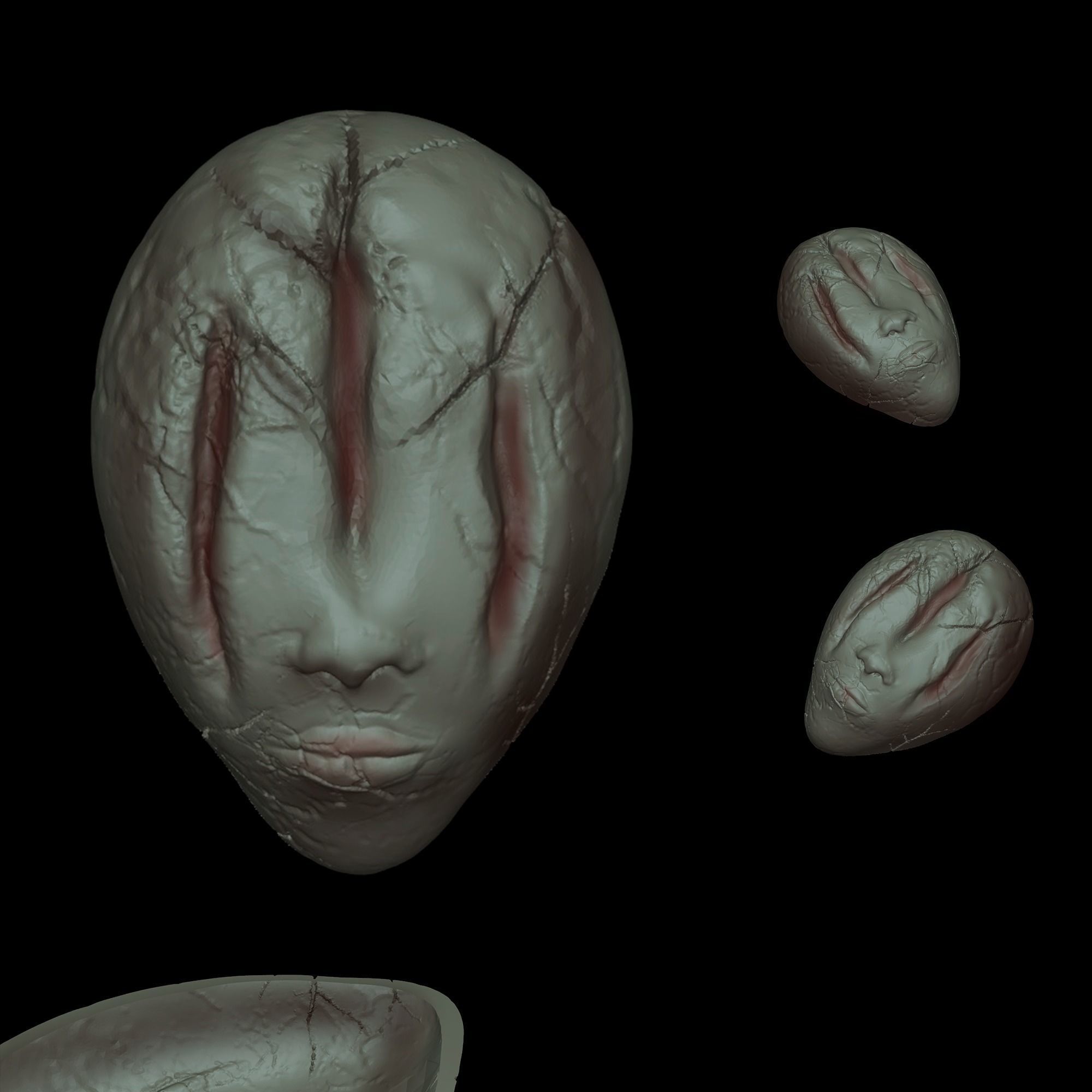 the mask of a madman 3D model 3D printable | CGTrader