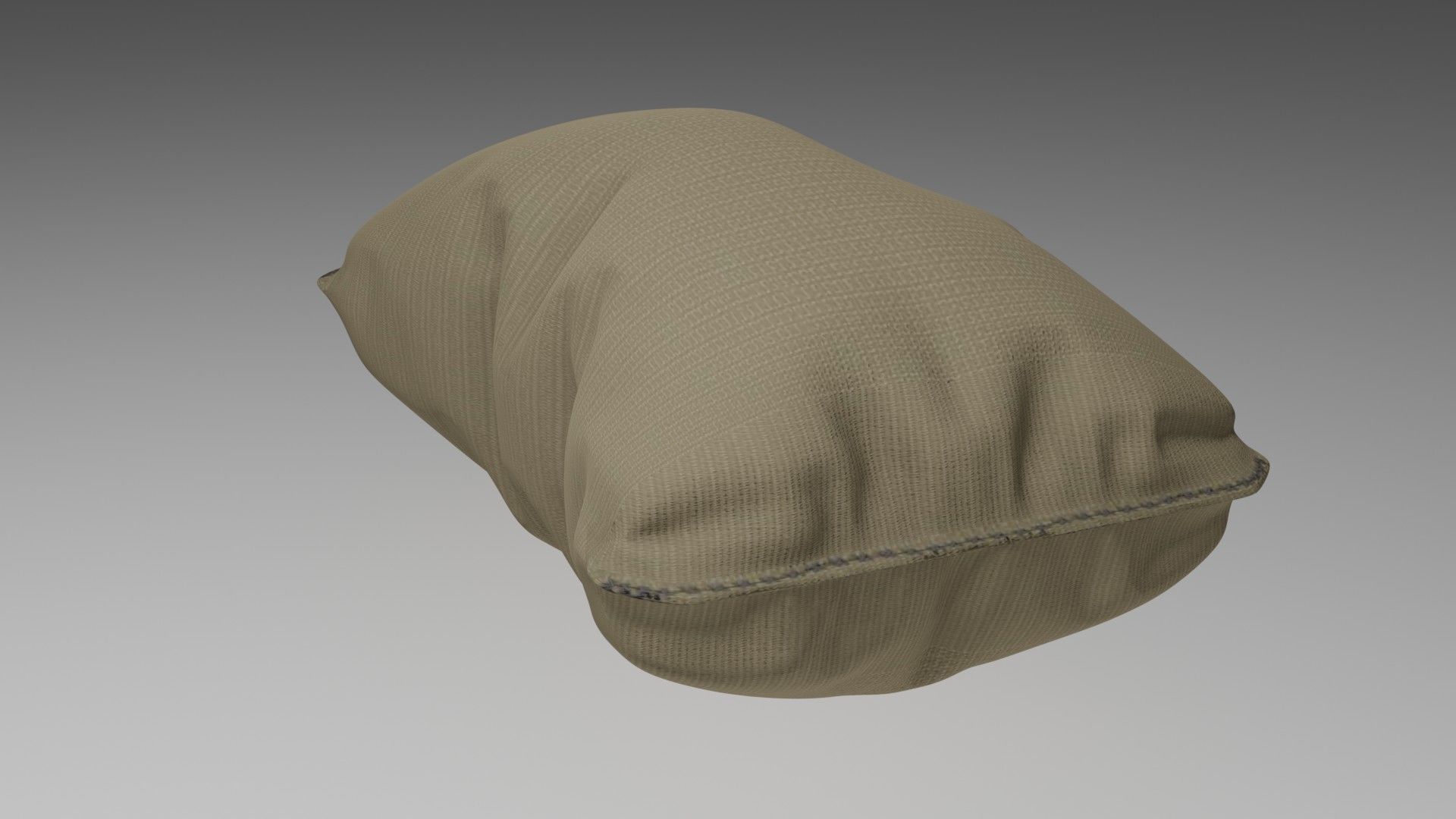 Sandbag bag 3D model | CGTrader