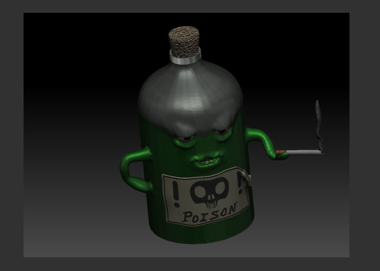 Mister Poison 3D model | CGTrader