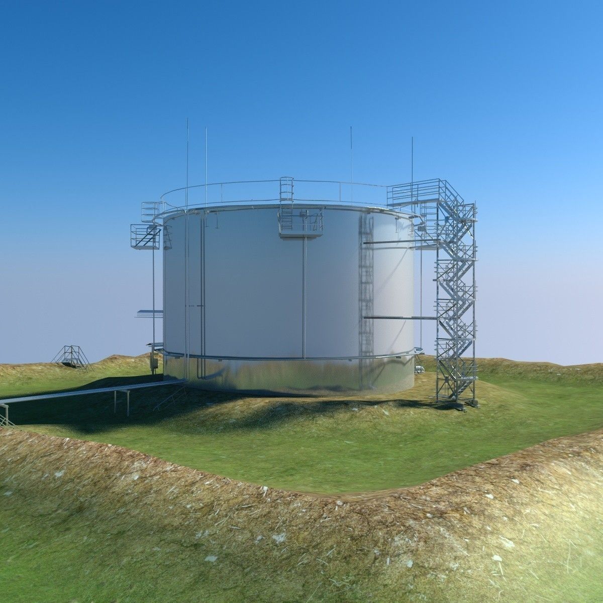 Oil barrel 3dMax 3D model | CGTrader