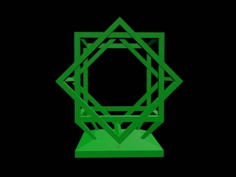 3D Printable Abstract Cube Paperweight free 3D model 3D printable ...