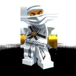 Zane The White Ninja Ninjago 3D model | CGTrader
