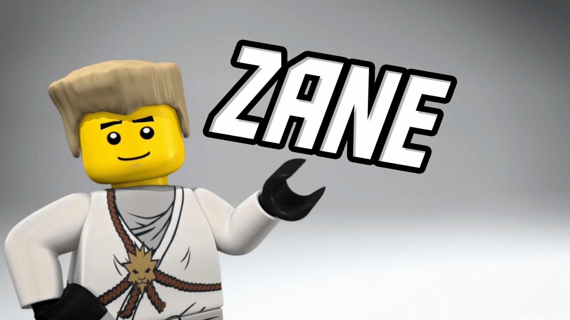 Zane The White Ninja Ninjago 3D model | CGTrader