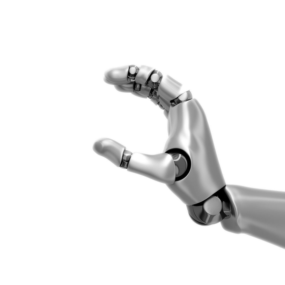 Robot Hand Rigged Animated 3D model animated rigged | CGTrader