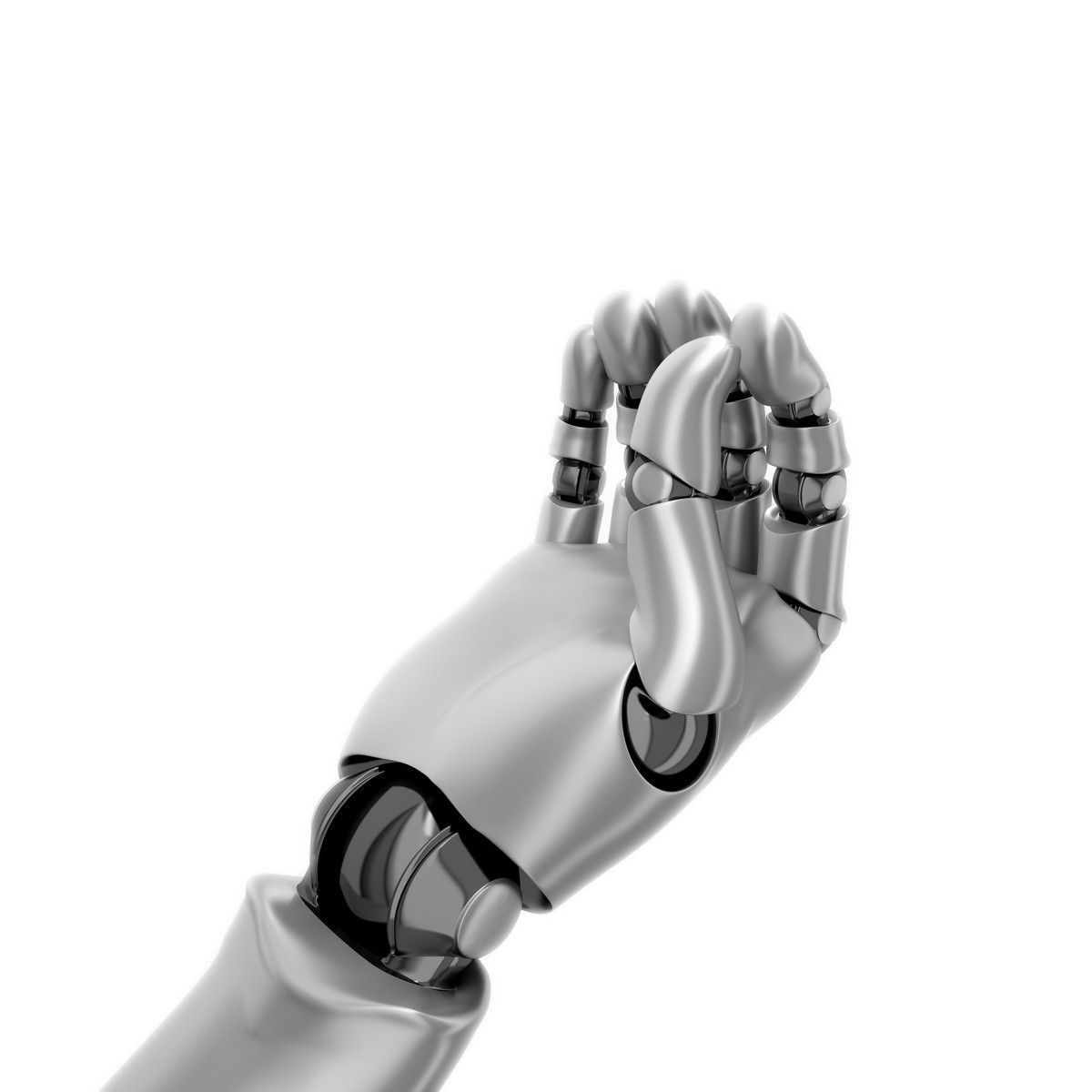 Robot Hand Rigged Animated 3D model animated rigged | CGTrader