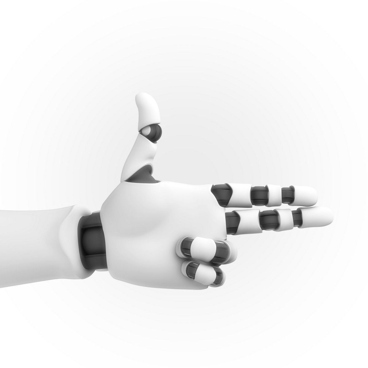 Robot Hand Rigged Animated 3D model animated rigged | CGTrader