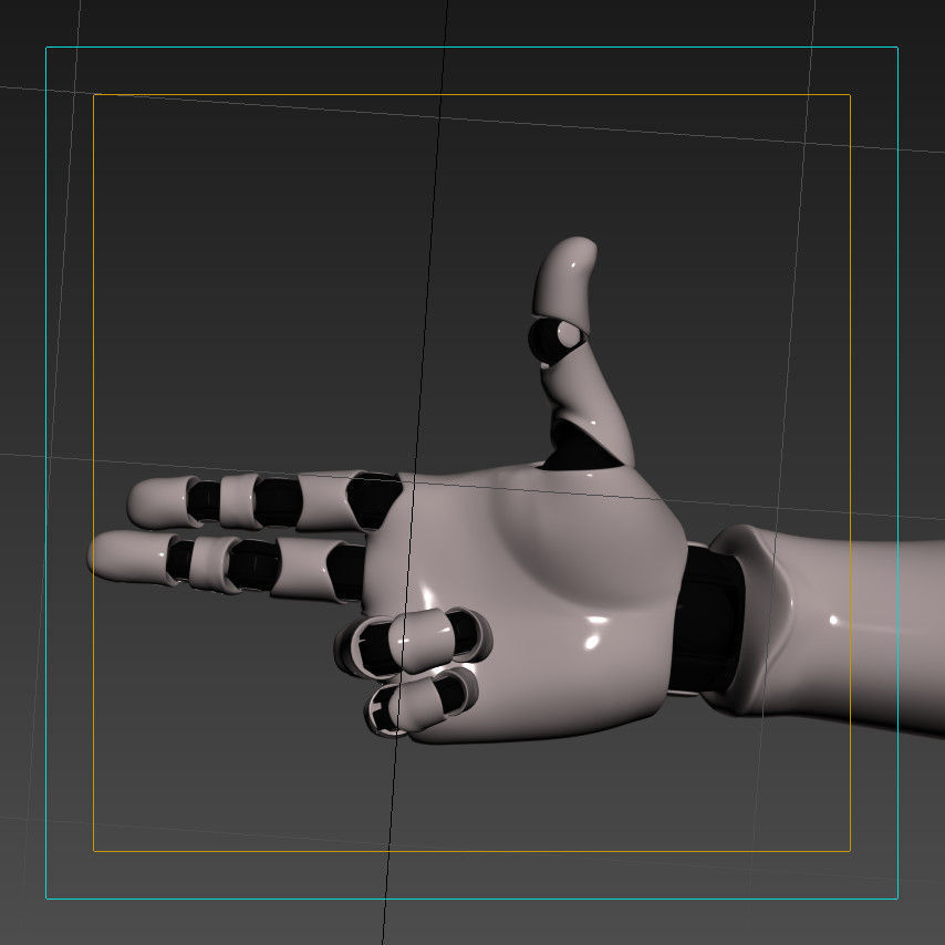 Robot Hand Rigged Animated 3D model animated rigged | CGTrader