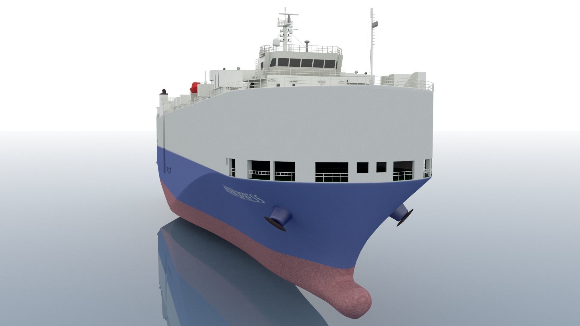MV Modern Express 3D model | CGTrader