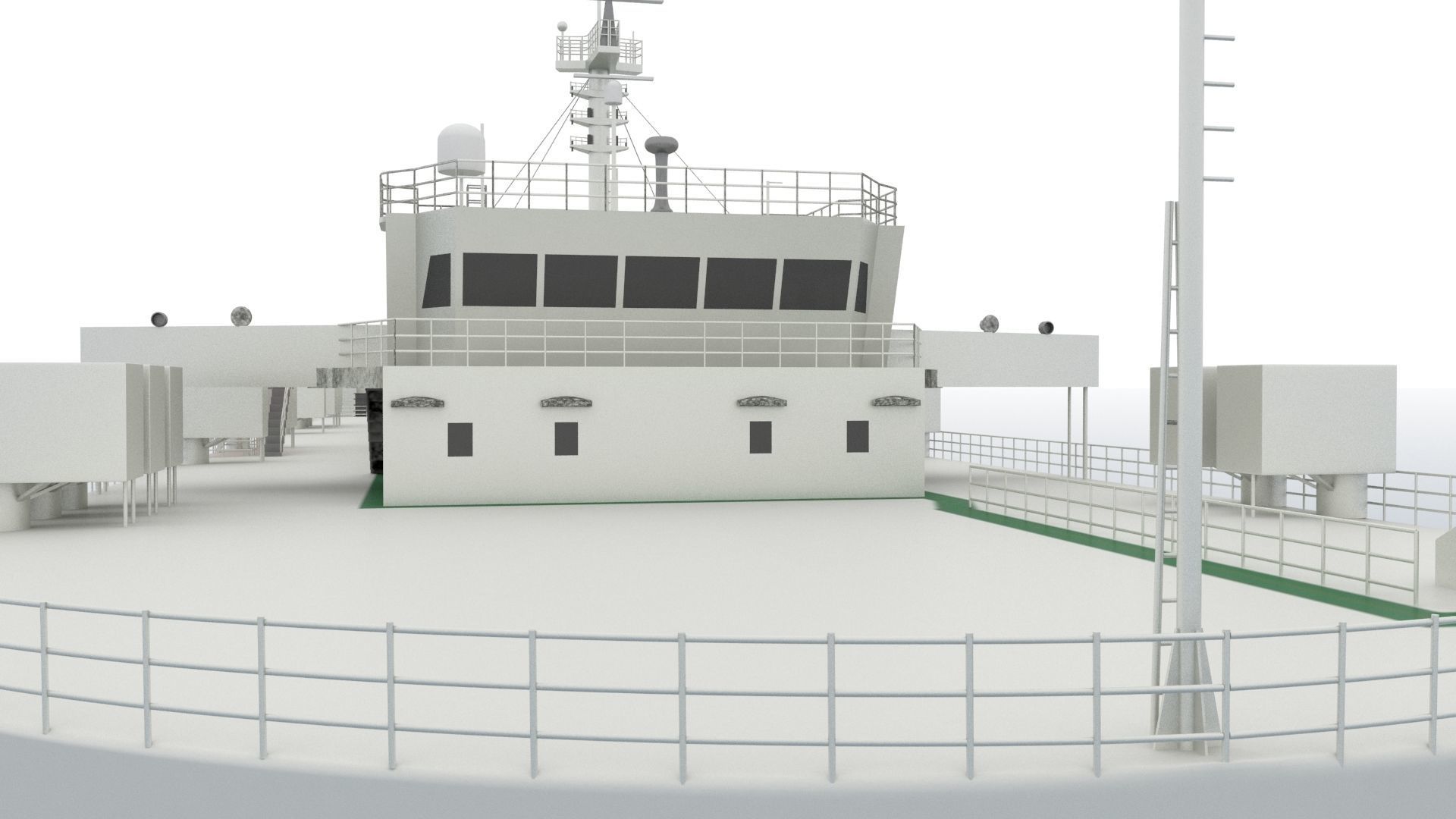 MV Modern Express 3D model | CGTrader