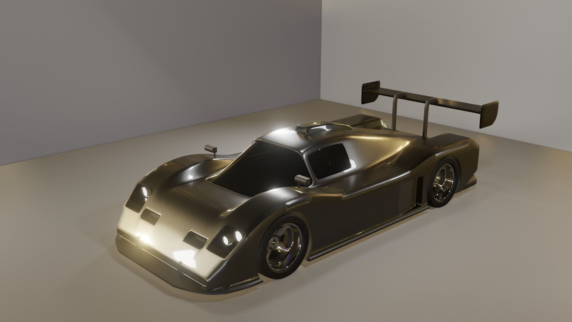 Le Mans Race Car free 3D model | CGTrader
