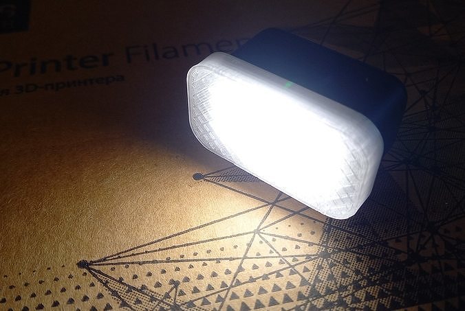 GoPro Hero 8 9 Light mod Diffuser 3D model 3D printable | CGTrader