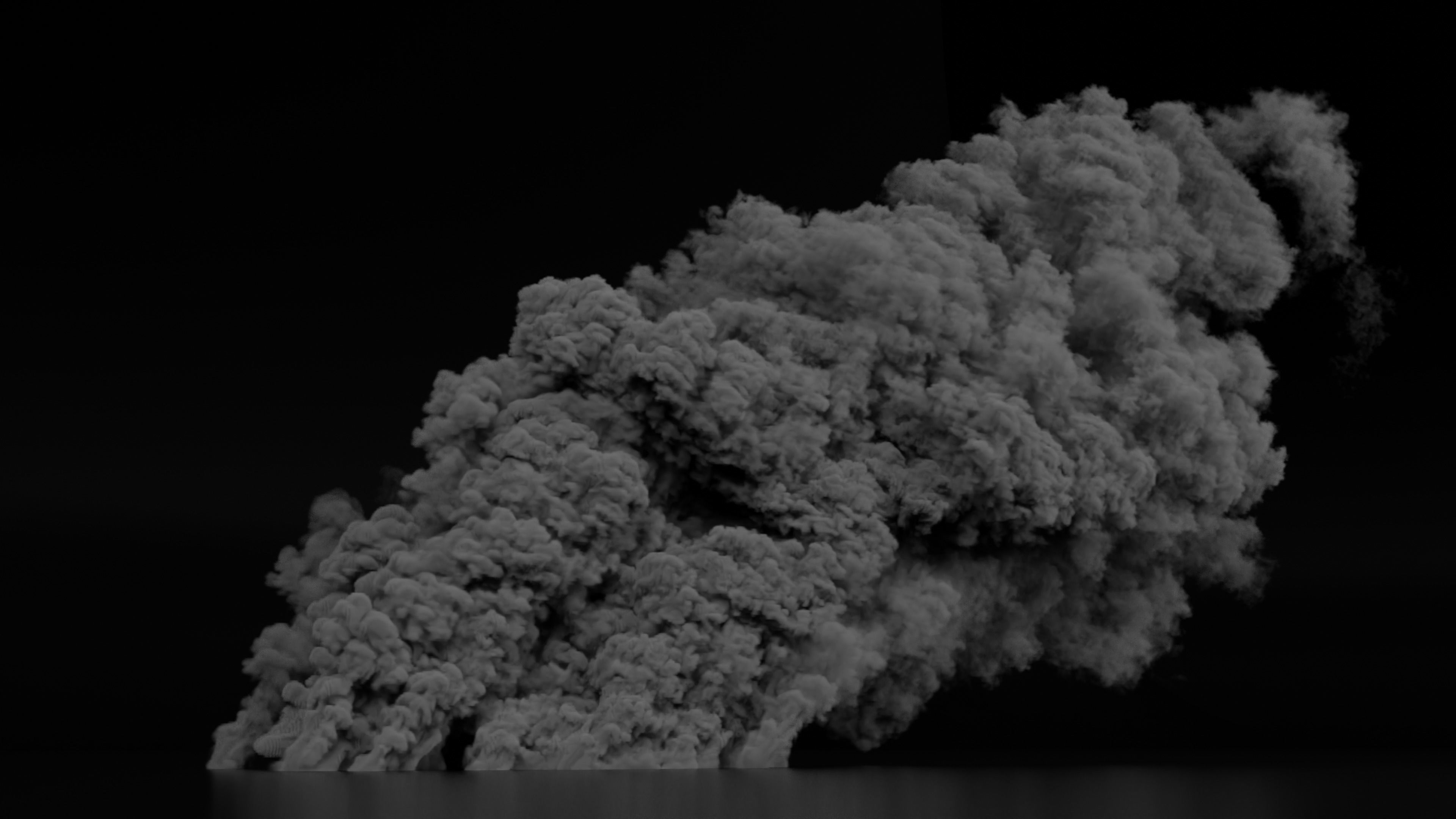 Rising Smoke 3D model animated | CGTrader