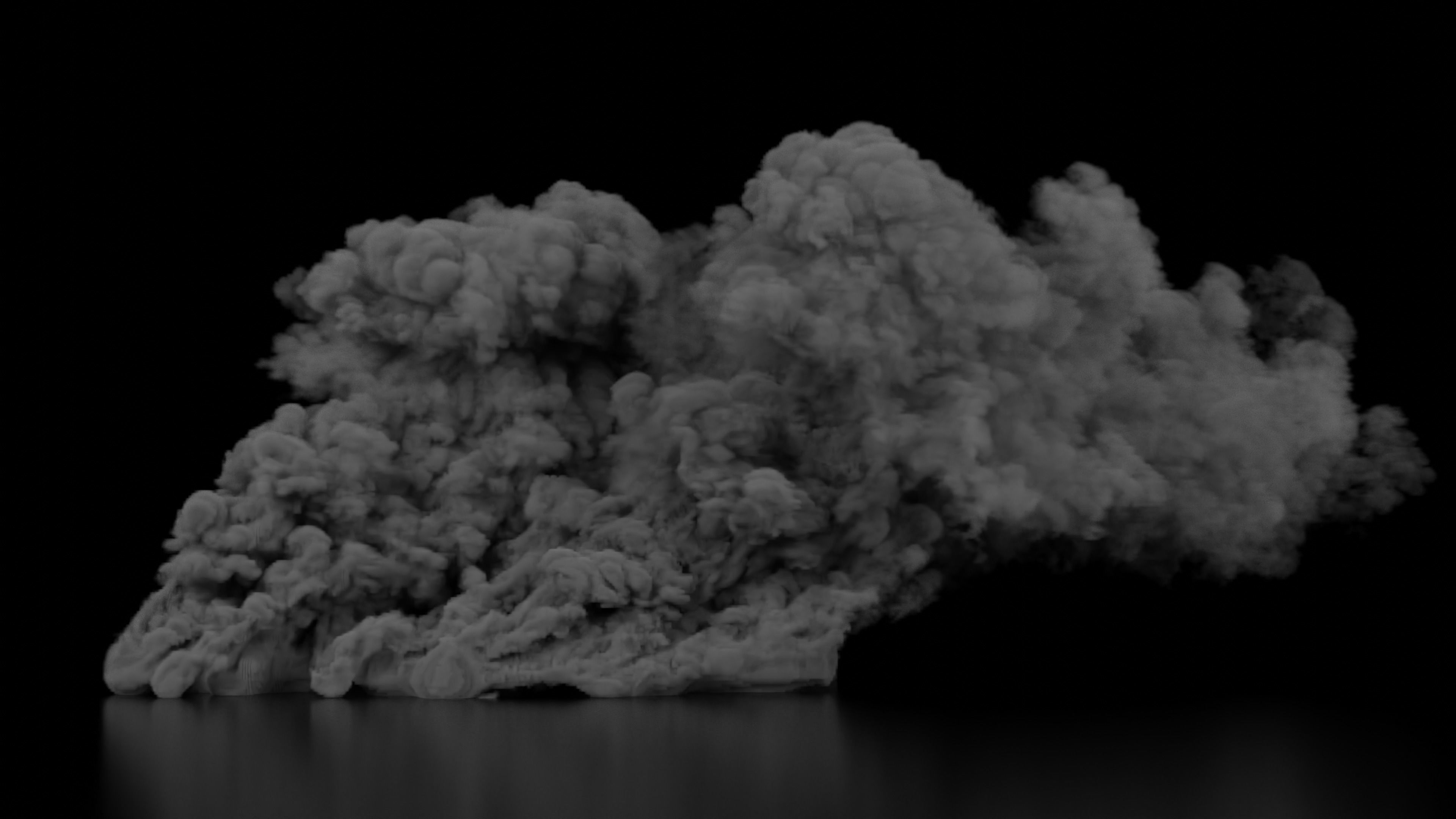 Rising Smoke 3D model animated | CGTrader