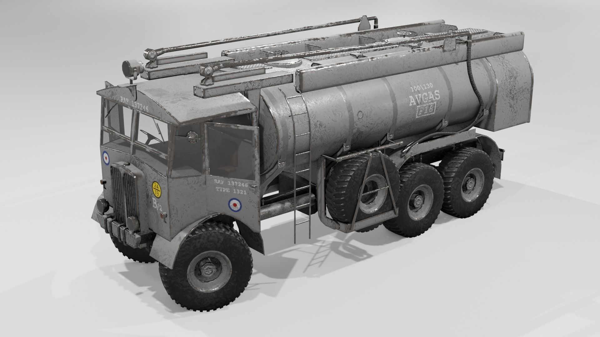 3D model AEC Matador Fuel Bowser VR / AR / low-poly | CGTrader