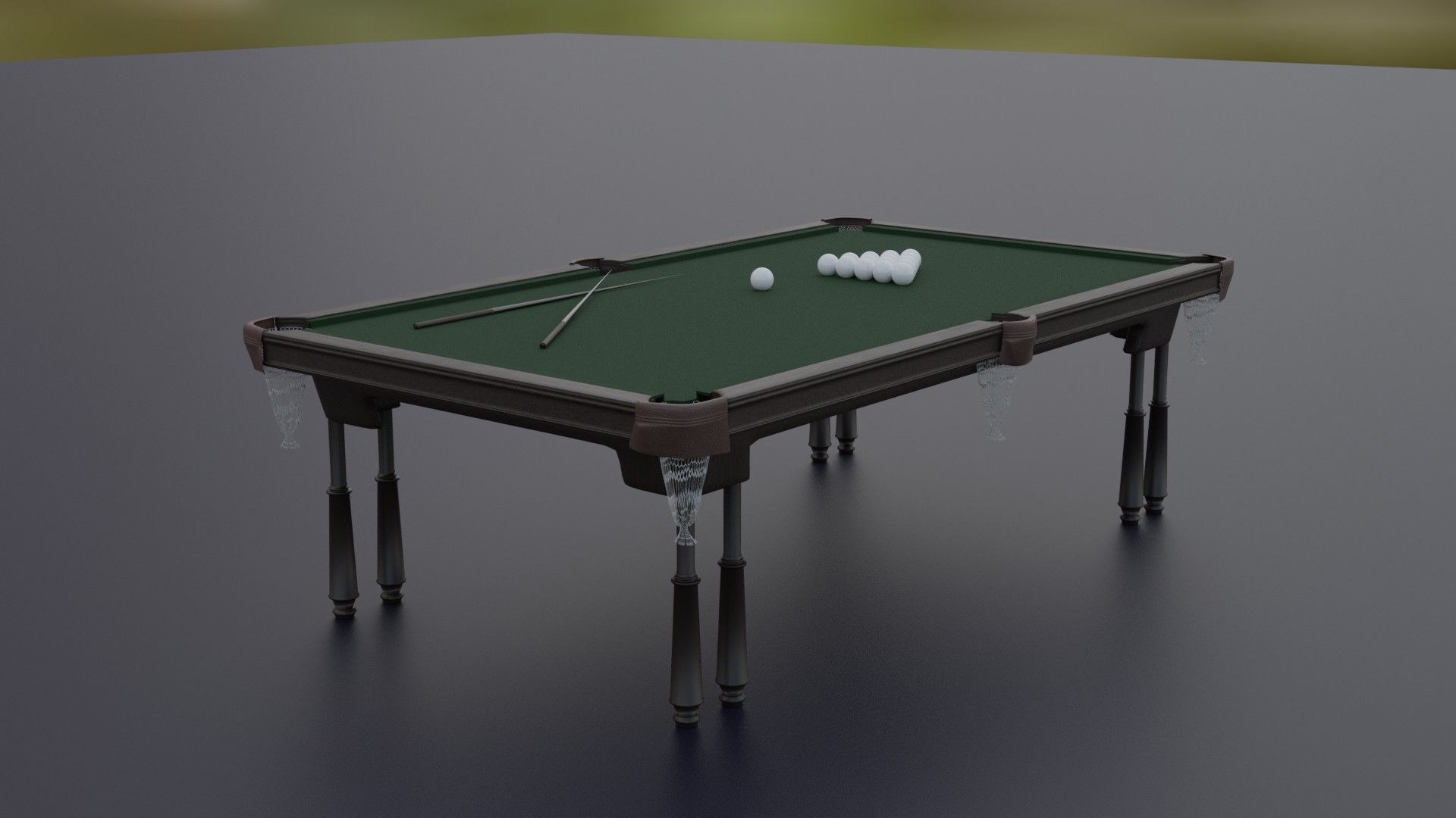 3D MODEL OF BILLIARD TABLE 3D model | CGTrader