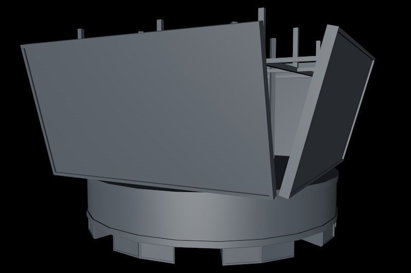 3D model Jumbotron Bigscreen Lowpoly VR / AR / low-poly | CGTrader