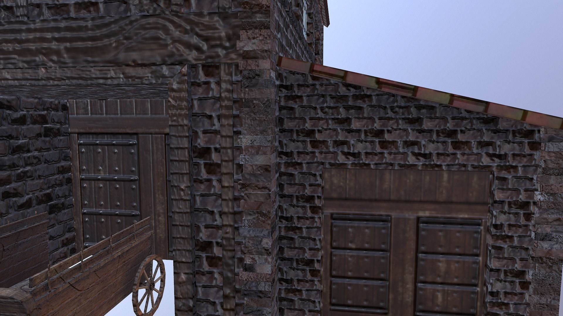 3D model Medieval Cargo Building VR / AR / low-poly | CGTrader