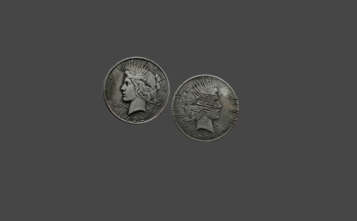 3D model Two Faces Coin VR / AR / low-poly | CGTrader