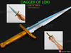 Loki Dagger 2021 - High Quality - Weapon of Loki - TV series 3D model ...
