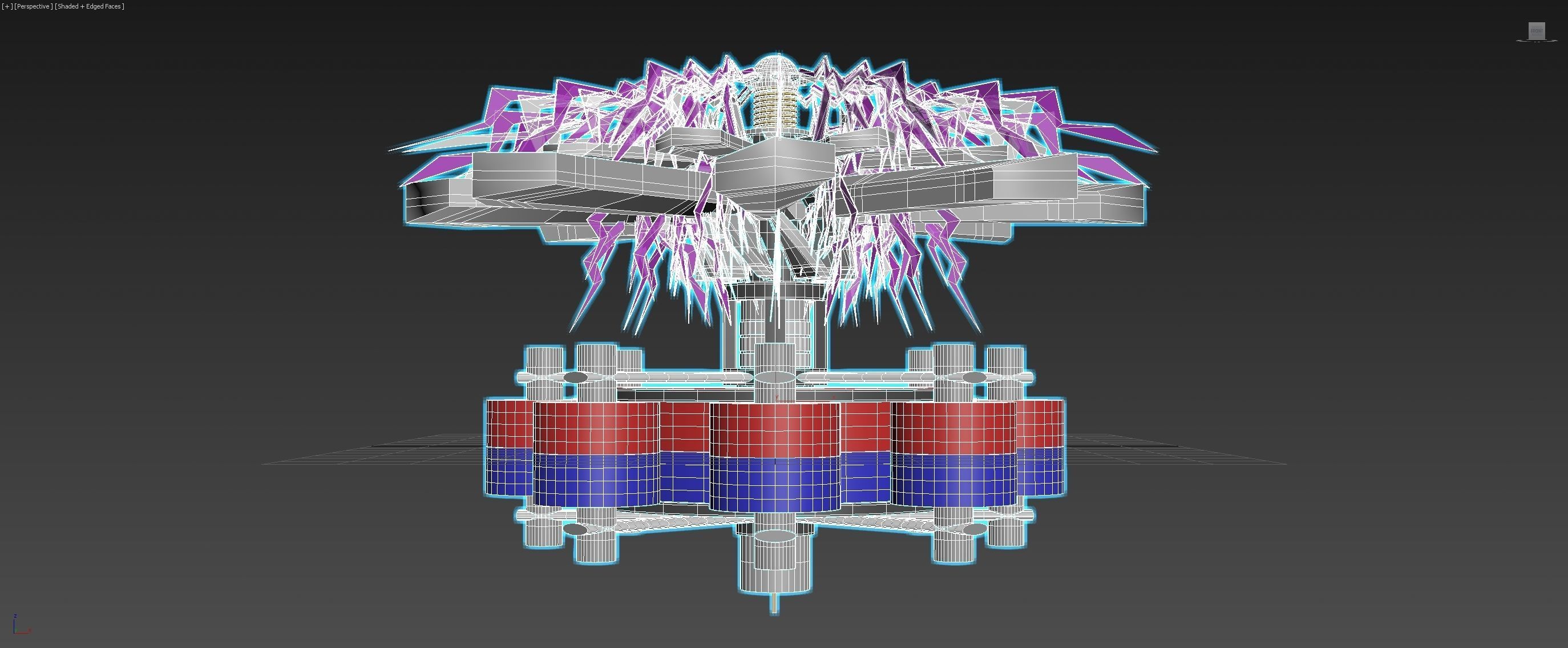 Electromagnetic Ionwind Propeller - Concept 3D model | CGTrader