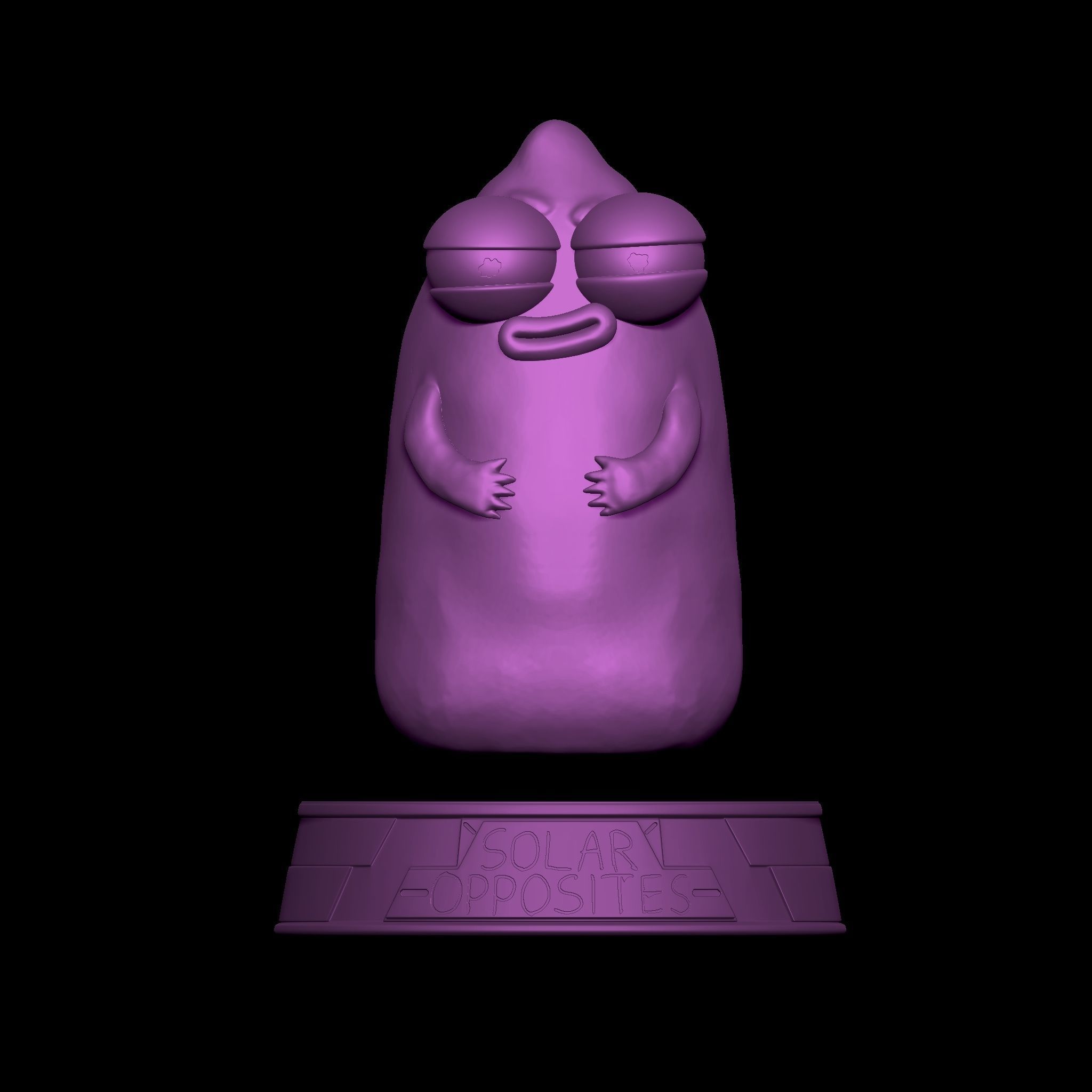 Pupa Solar Opposites FREE free 3D model 3D printable | CGTrader