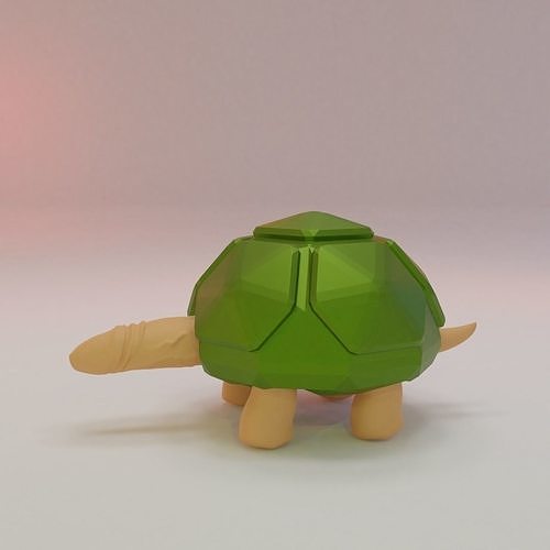 Tortoise toy turtle 3D model 3D printable | CGTrader