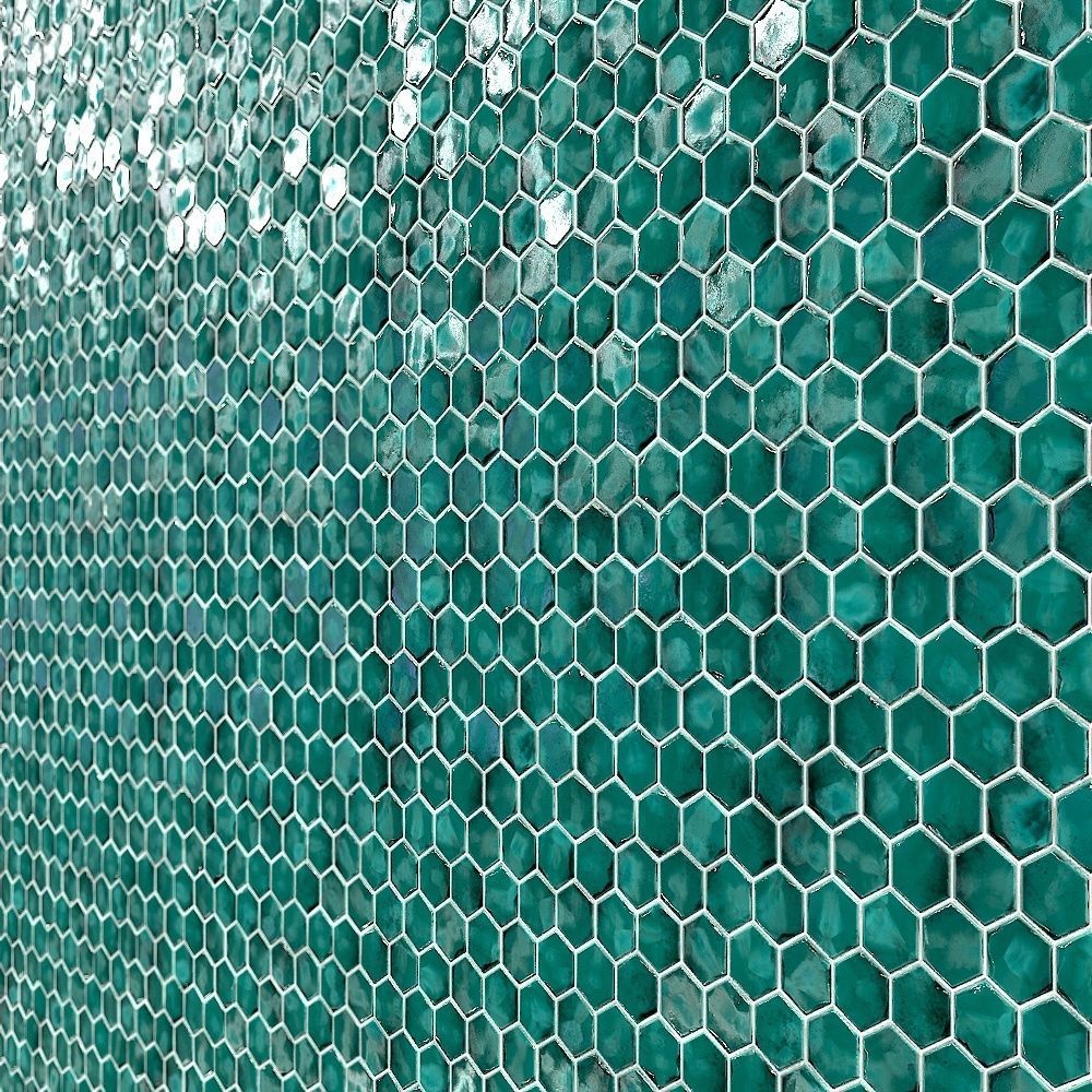 Teal Tile-01-PBR-2k-4k Texture | CGTrader