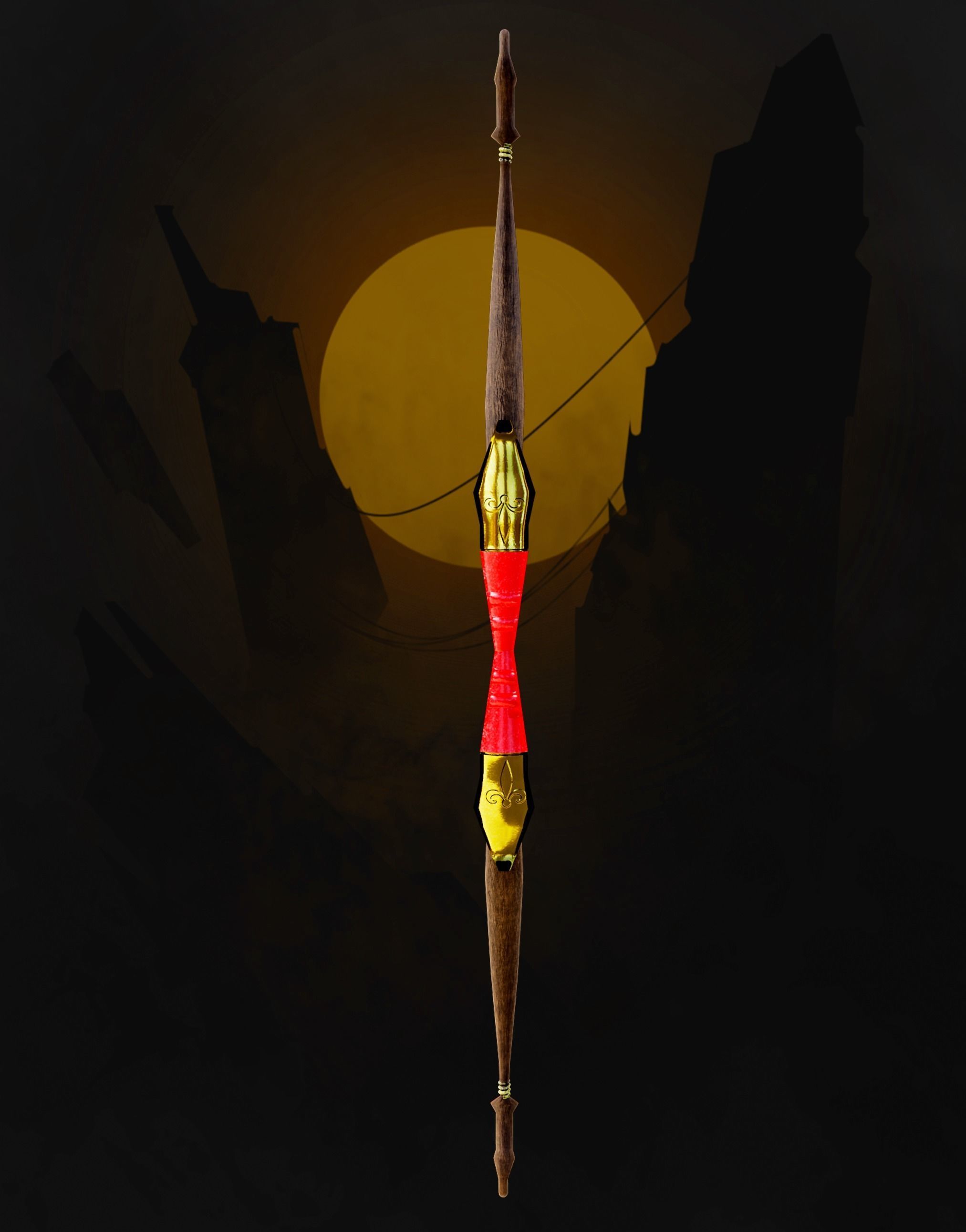 3D model Bow - Apollo primary weapon VR / AR / low-poly | CGTrader