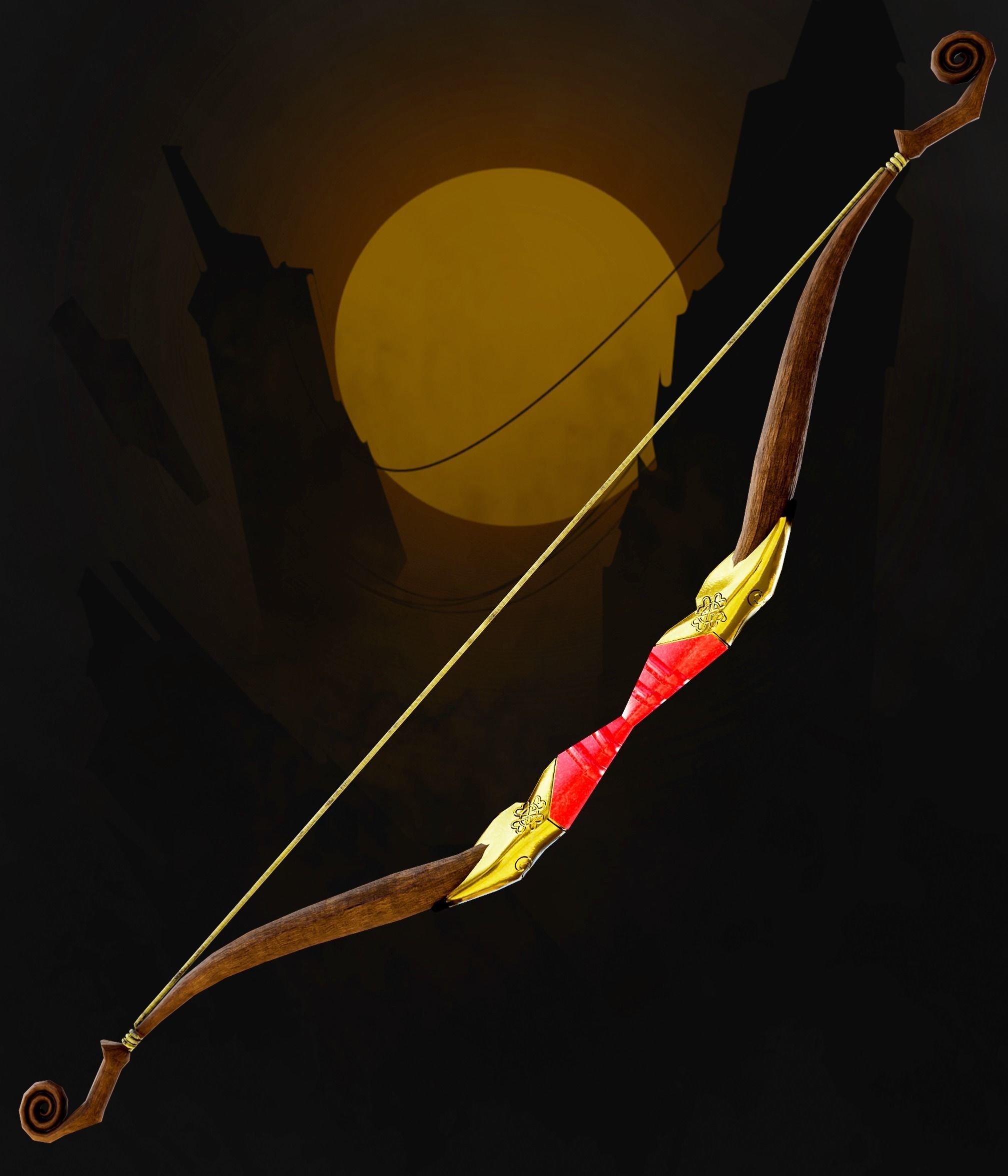 3D model Bow - Apollo primary weapon VR / AR / low-poly | CGTrader