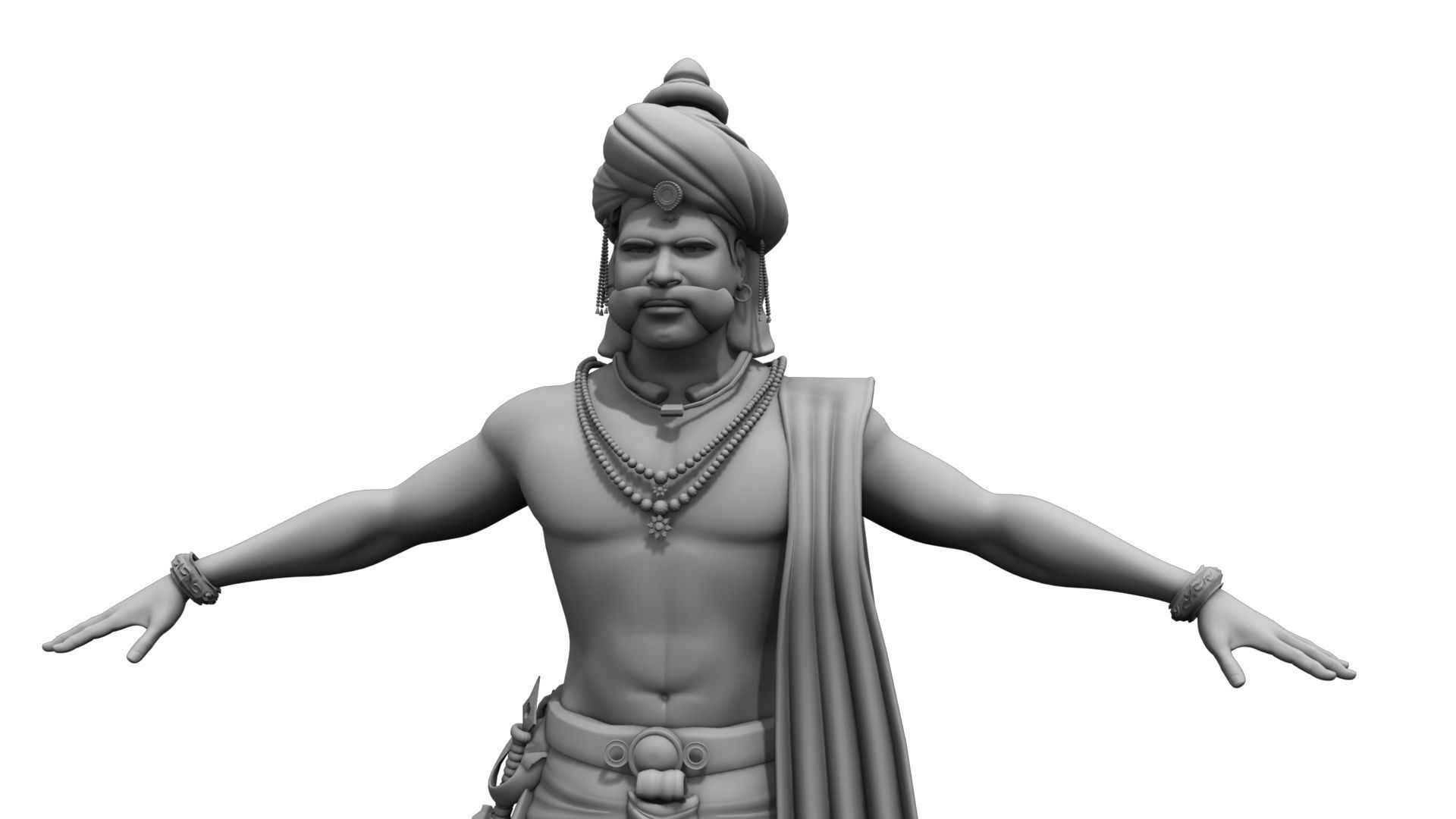 king maharaj 3D model | CGTrader