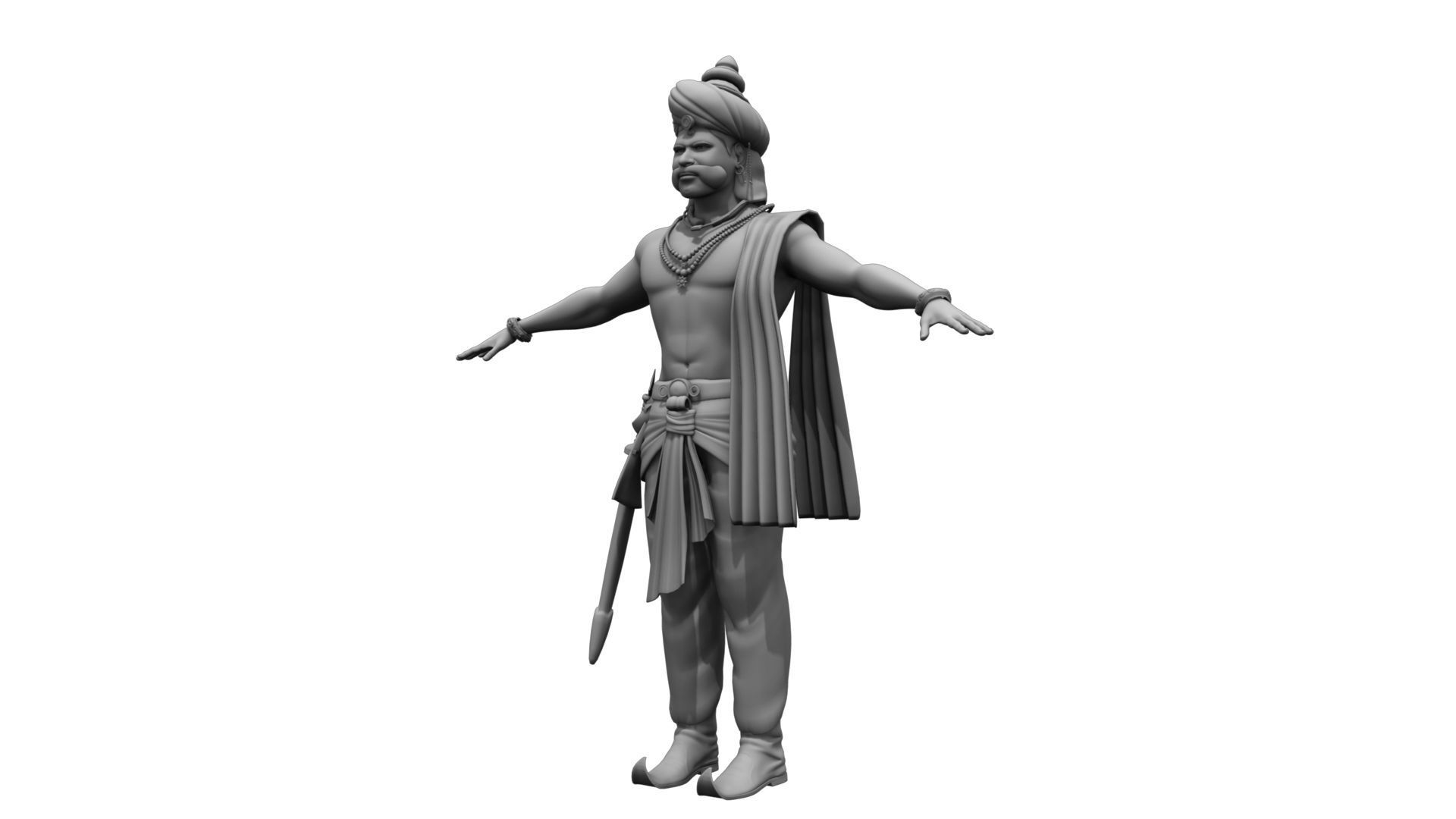 king maharaj 3D model | CGTrader