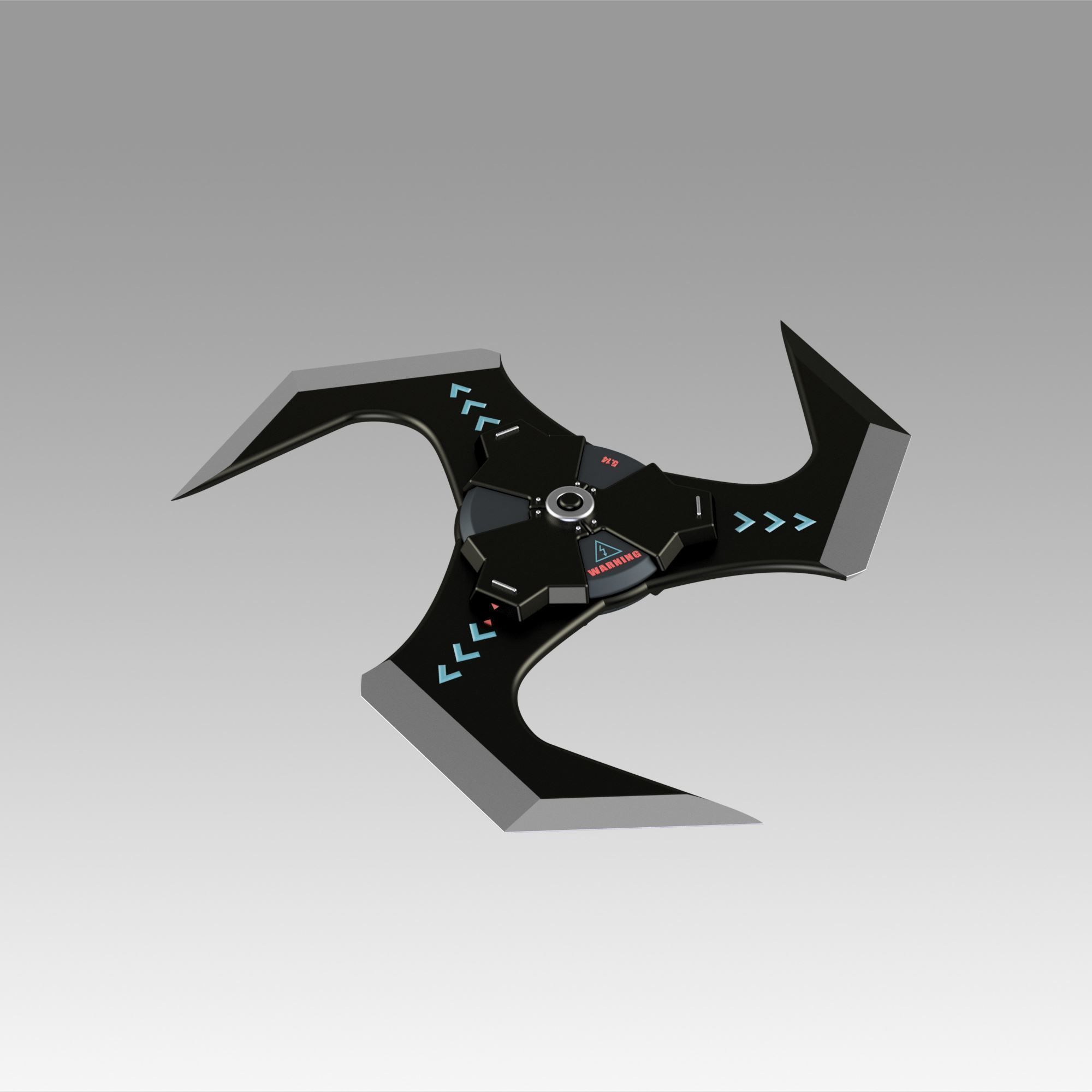Apex Legends shuriken prop replica 3D model 3D printable | CGTrader