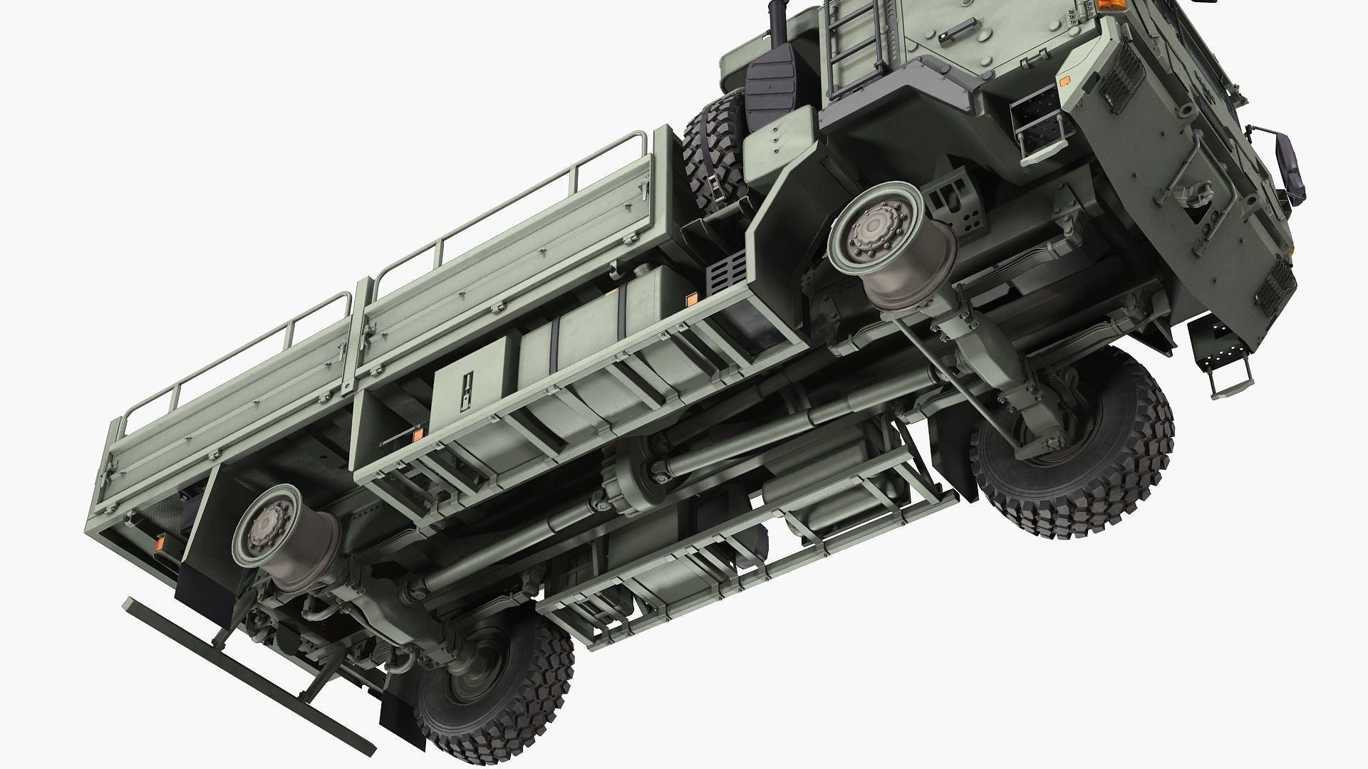 Military truck MAN HX60 Armor 3D model | CGTrader