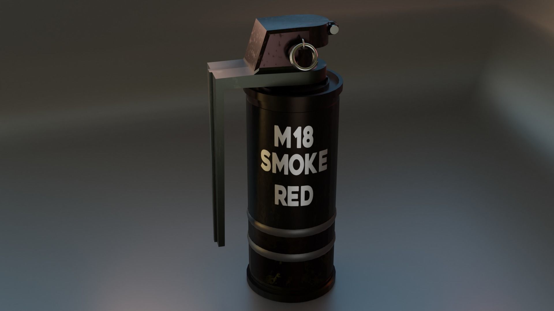 Grenade Smoke free 3D model | CGTrader