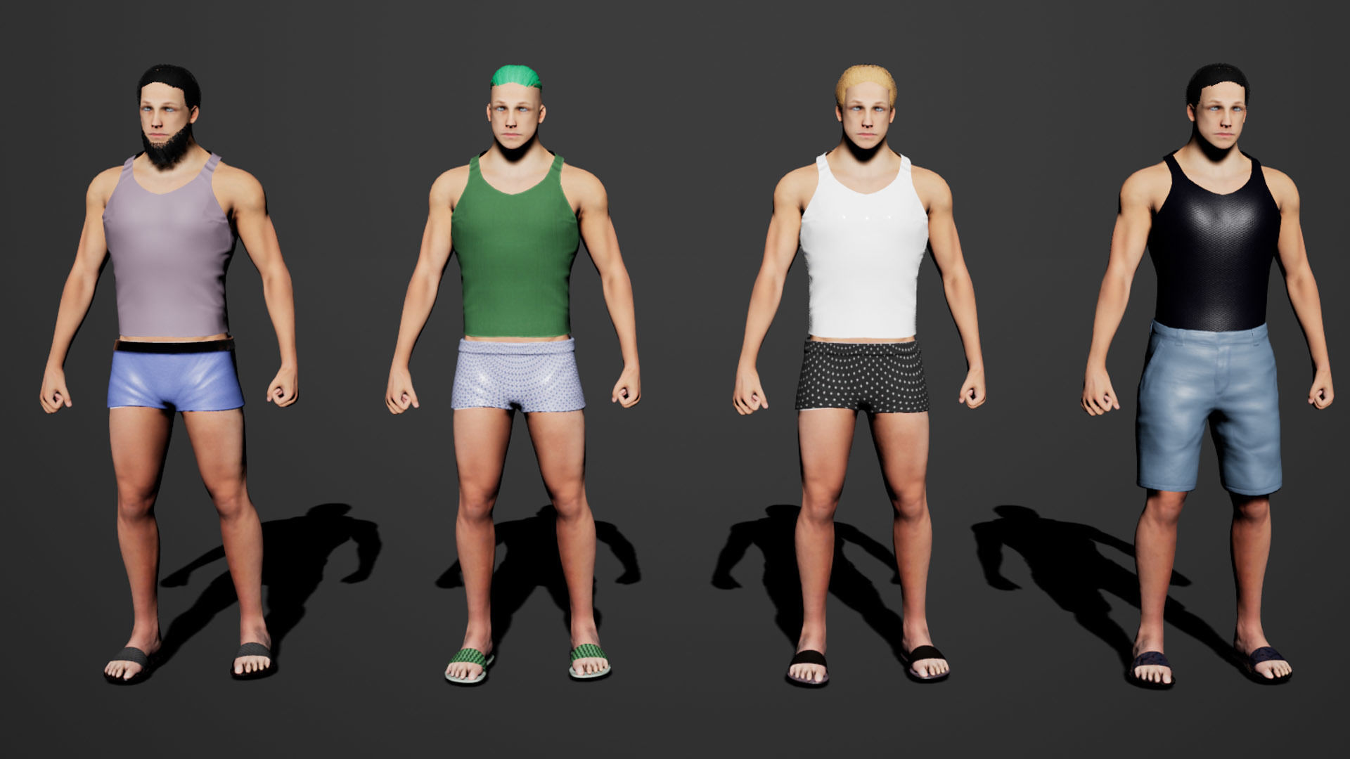 3D model Modular Man VR / AR / low-poly | CGTrader