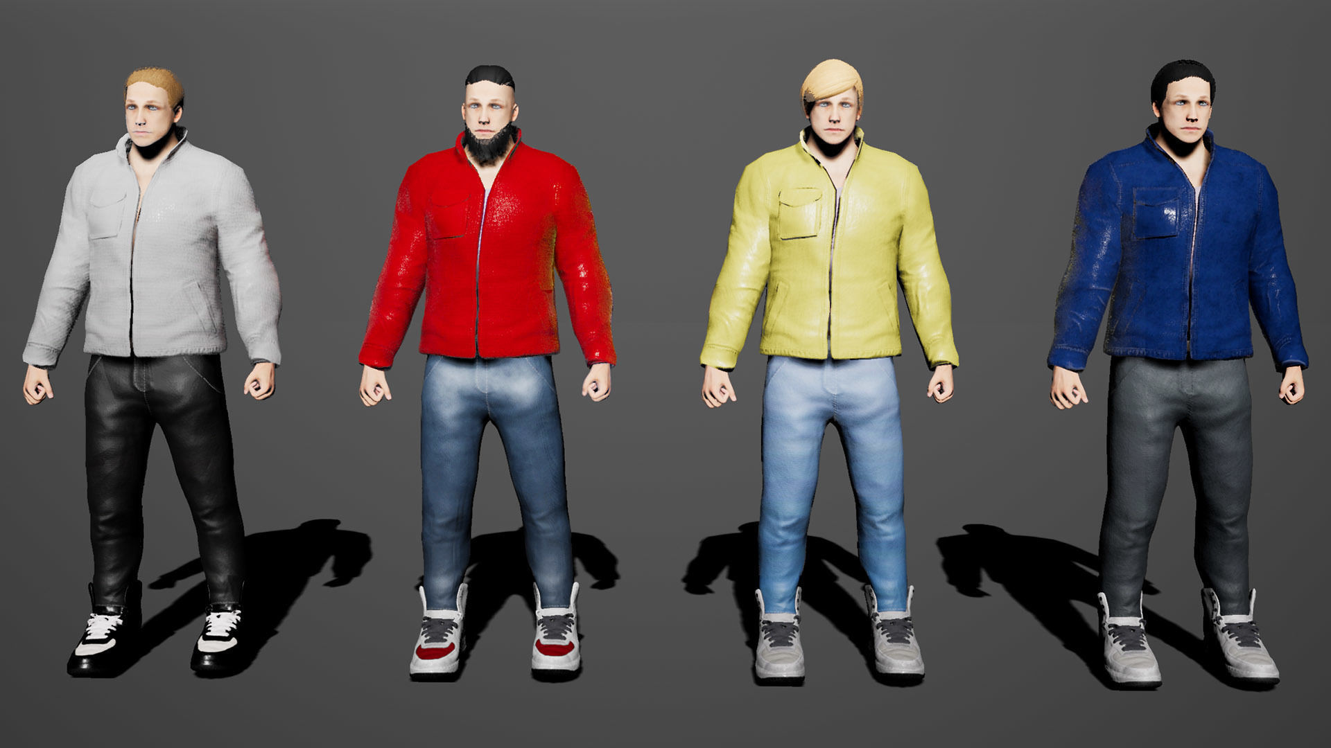 3D model Modular Man VR / AR / low-poly | CGTrader