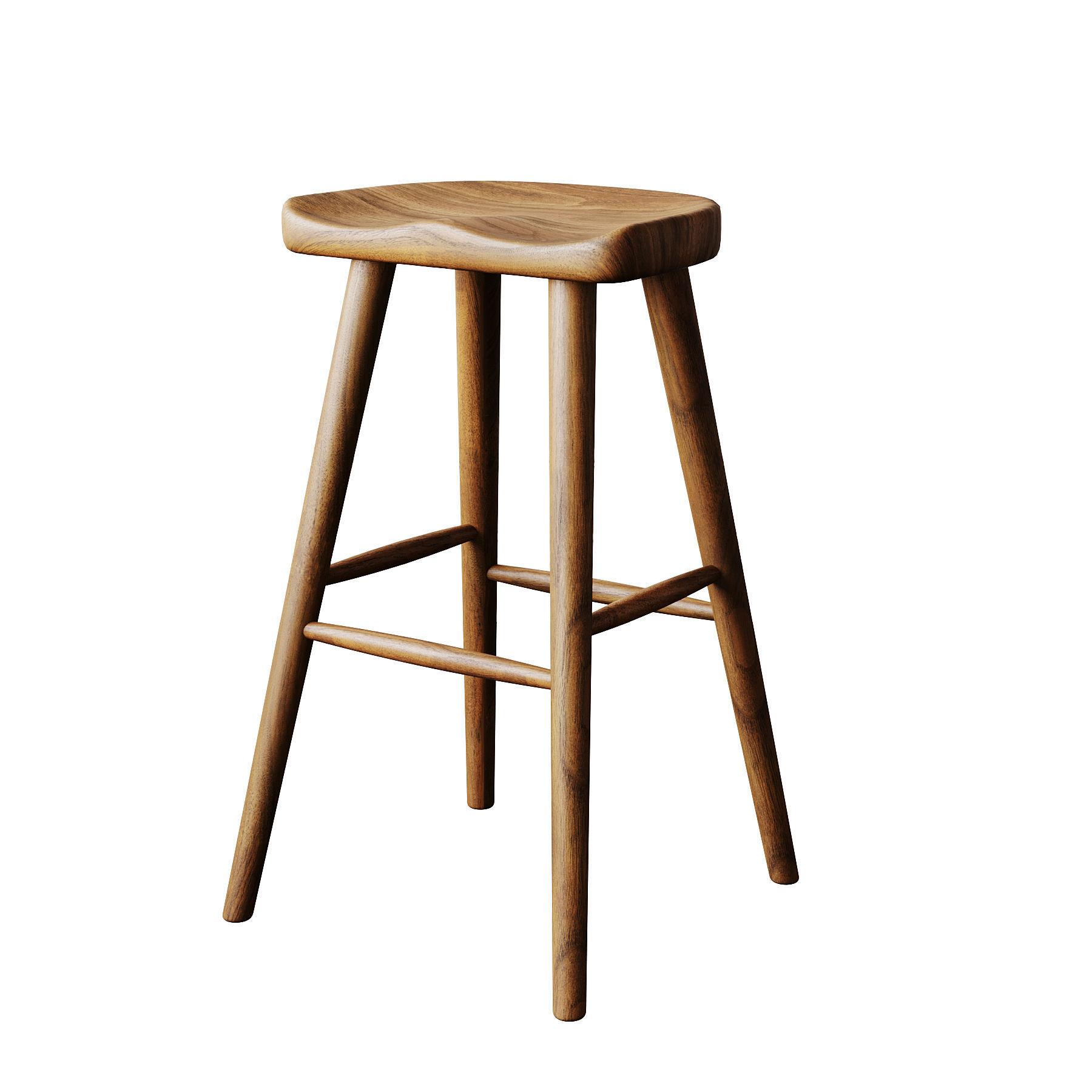 Bar Stool Chair 144 3D model | CGTrader