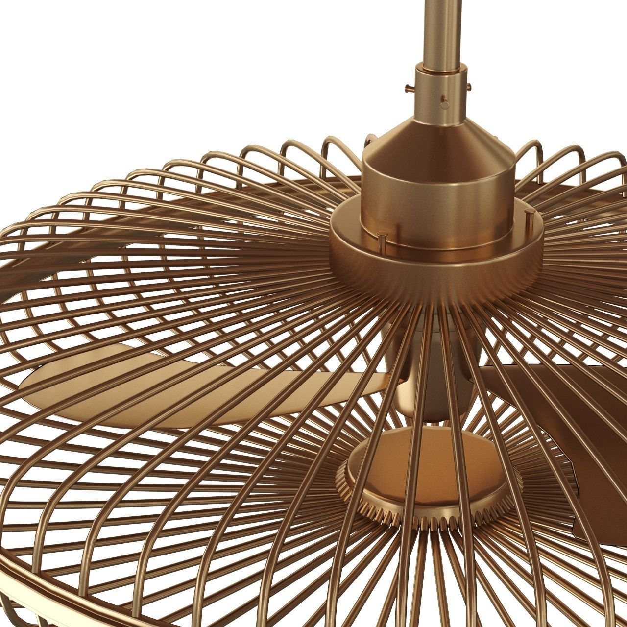 Workshop Ceiling Fan 3D model | CGTrader