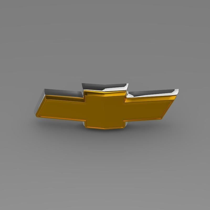 Chevrolet2 logo 3D model | CGTrader