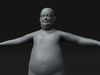 3D model Fat Boy Kid Body Base Mesh 3D Model 20k Polygons VR / AR / low ...