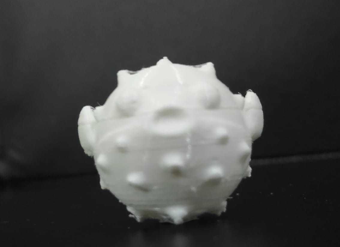Cute Puffer Fish 3D model 3D printable | CGTrader