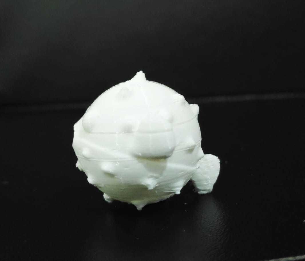 Cute Puffer Fish 3D model 3D printable | CGTrader