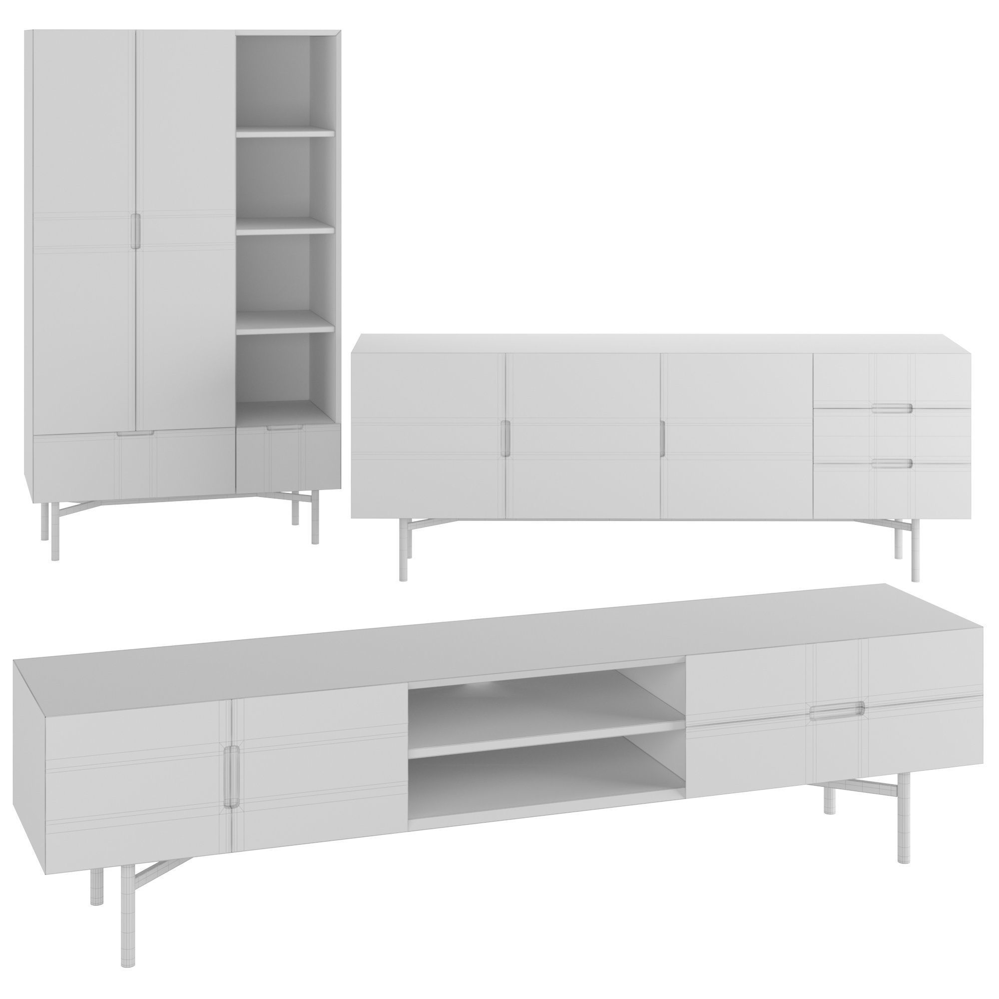 Lora series 3D model | CGTrader