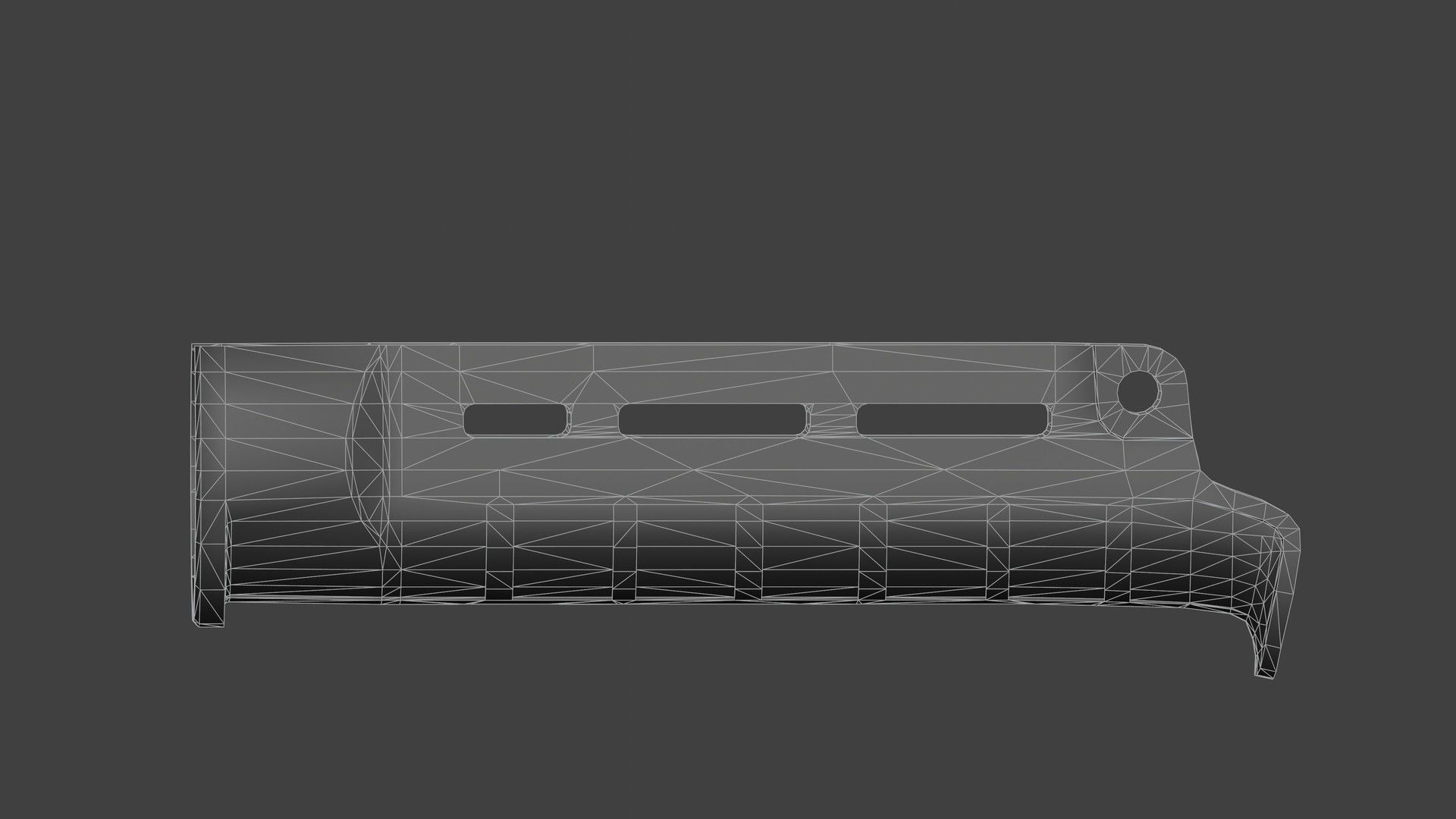 3D model Magpul SL Hand Guard for MP5 VR / AR / low-poly | CGTrader