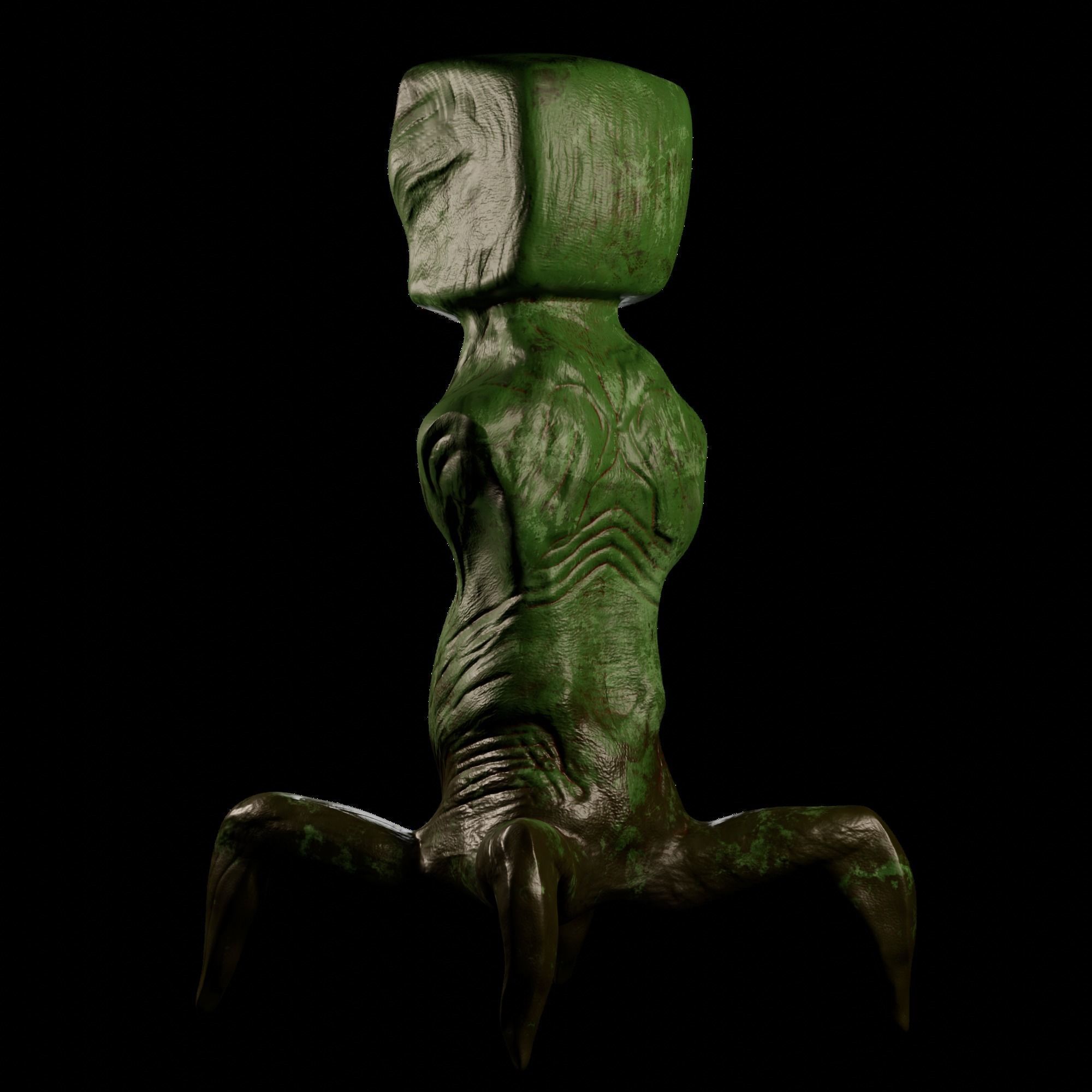 3D model Creeper Minecraft VR / AR / low-poly | CGTrader