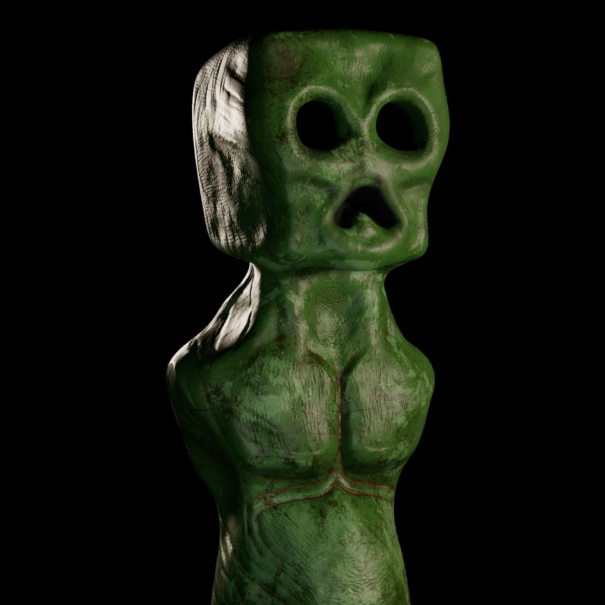 3D model Creeper Minecraft VR / AR / low-poly | CGTrader