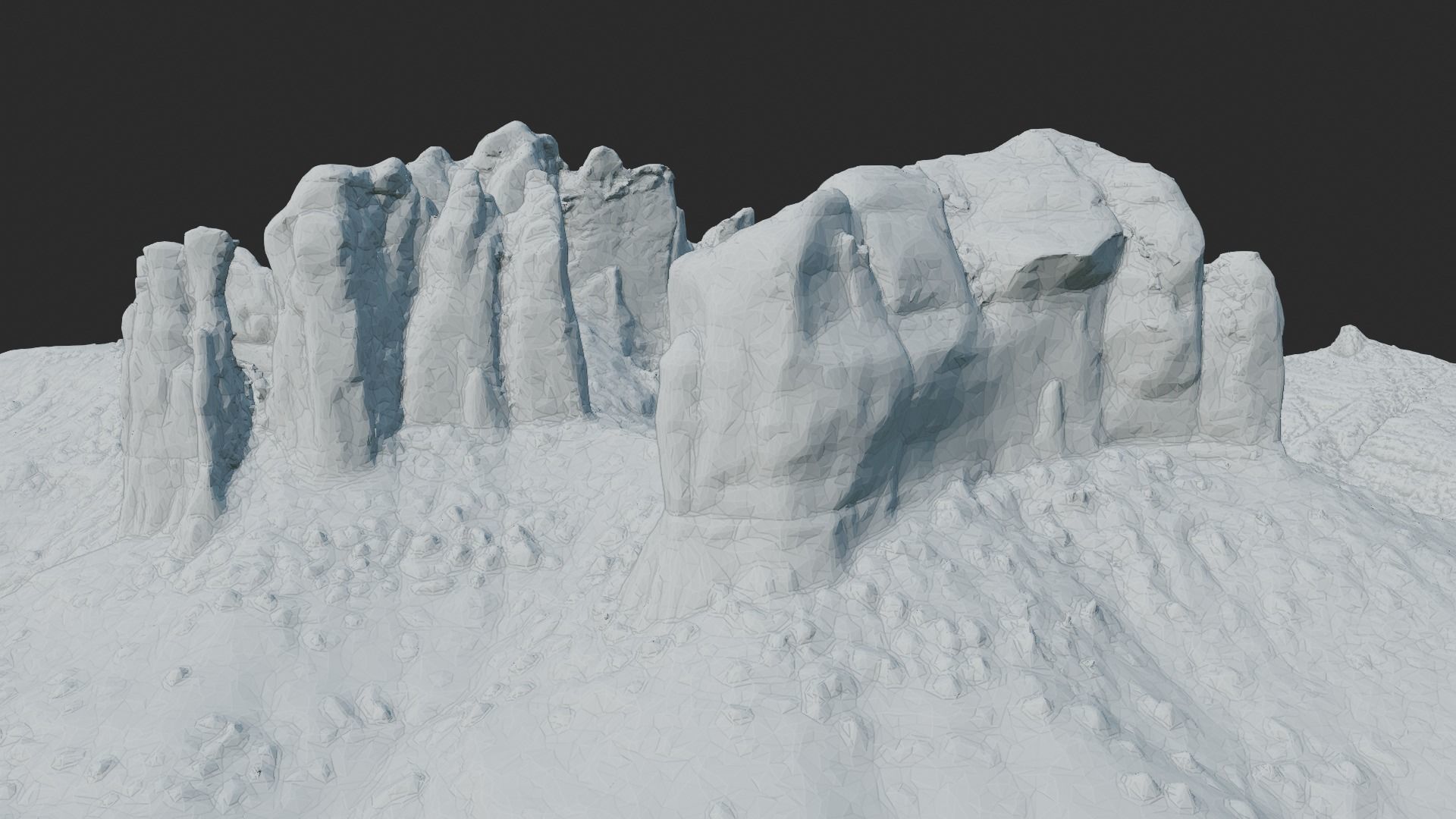 Cathedral Rock Multipurpose Terrain Model 3D model | CGTrader