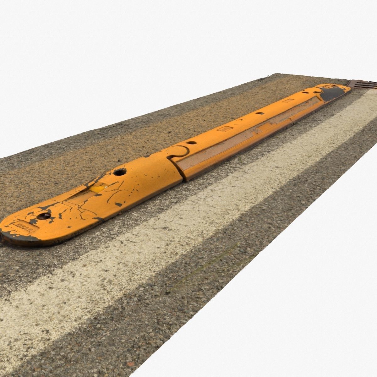 Ultra-realistic street bump 02 high-poly 3D model | CGTrader