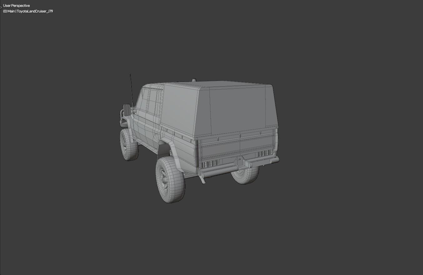 Toyota Land Cruiser 3D model | CGTrader